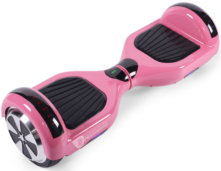 Pink 6.5" Classic Disco LED Official Hoverboard - Hover board Collections